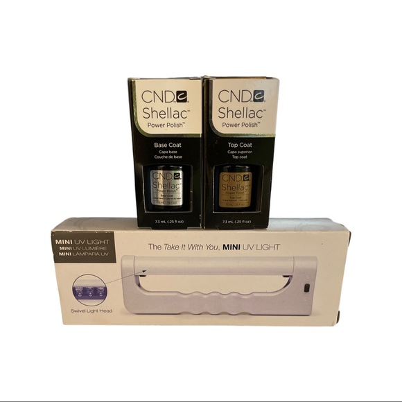 CND Shellac | Skincare | Mini Uv Light 2 Shellac Basics | Poshmark